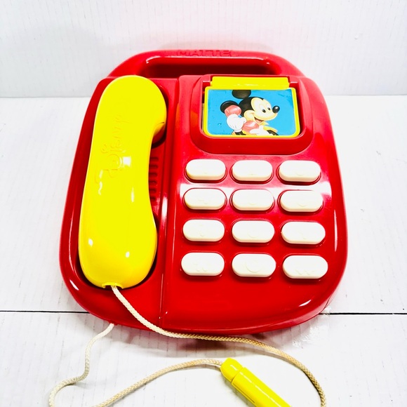 Mattel | Toys | Disney Mickeys Call Back Phone Talking Toy Mattel ...